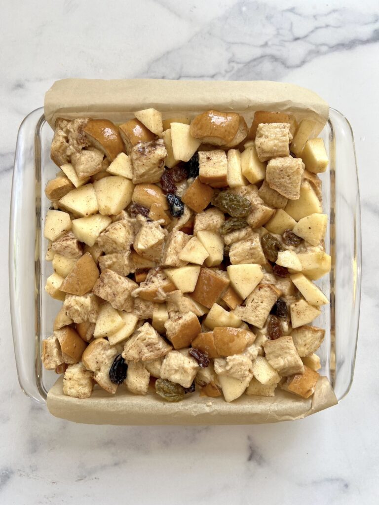 Breakfast Bread Pudding - Weelicious