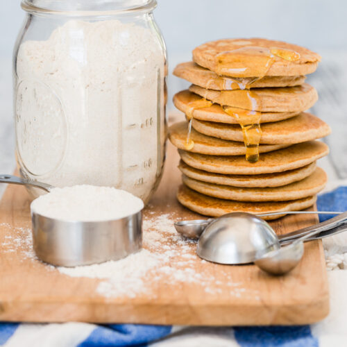 Whole Wheat Pancake and Waffle Mix - Weelicious