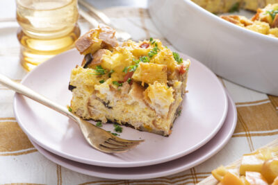 Christmas Morning Breakfast Strata - Weelicious