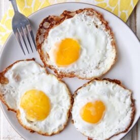 Crispy Fried Egg - Weelicious