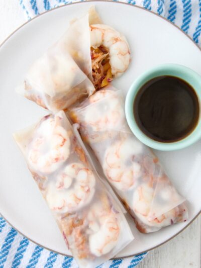 Asian Slaw Spring Rolls - Weelicious
