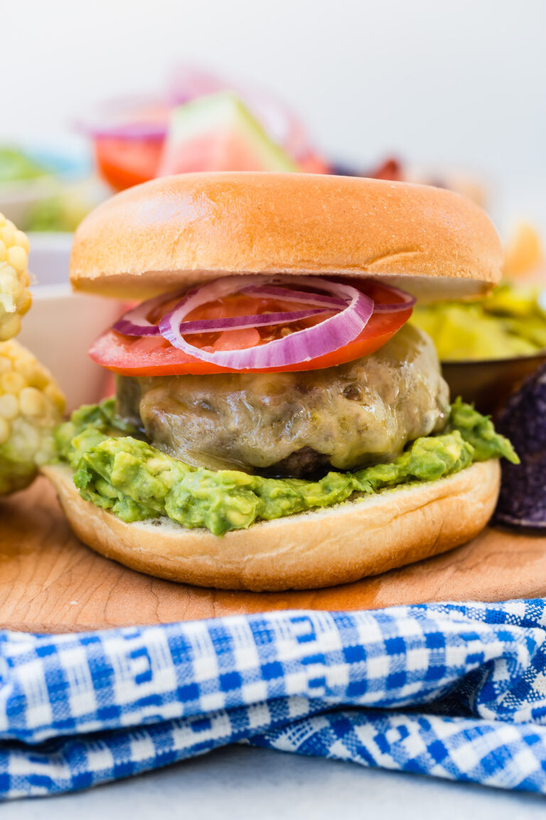 Guacamole Cheeseburger - Weelicious