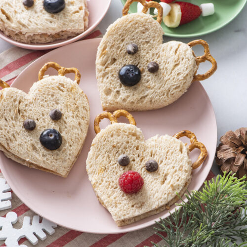 Reindeer Sandwiches - Weelicious