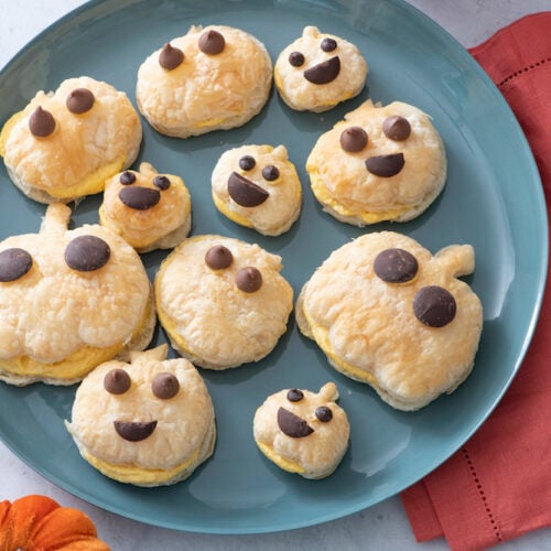 Puff Pastry Pumpkins - Weelicious