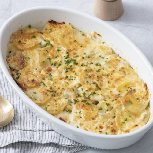 Golden Potato Gratin - Weelicious