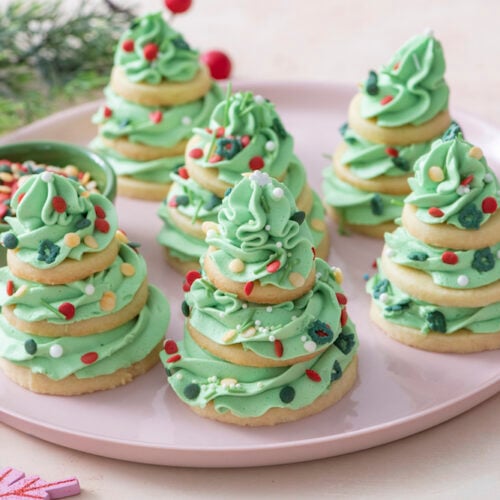 Sugar Cookie Trees - Weelicious