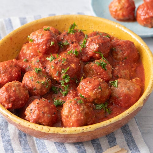 Cheesy Meatballs - Weelicious