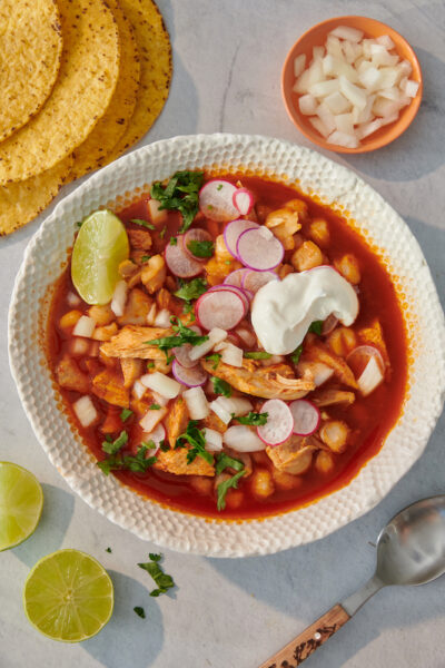Chicken Pozole - Weelicious