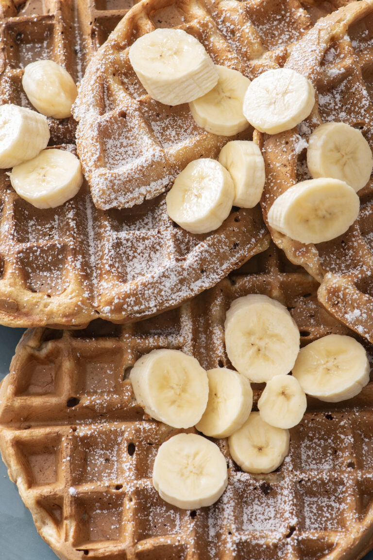 Banana Waffles - Weelicious