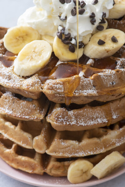 Banana Waffles - Weelicious