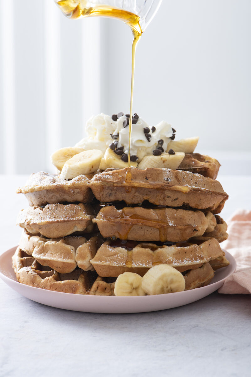 Banana Waffles - Weelicious