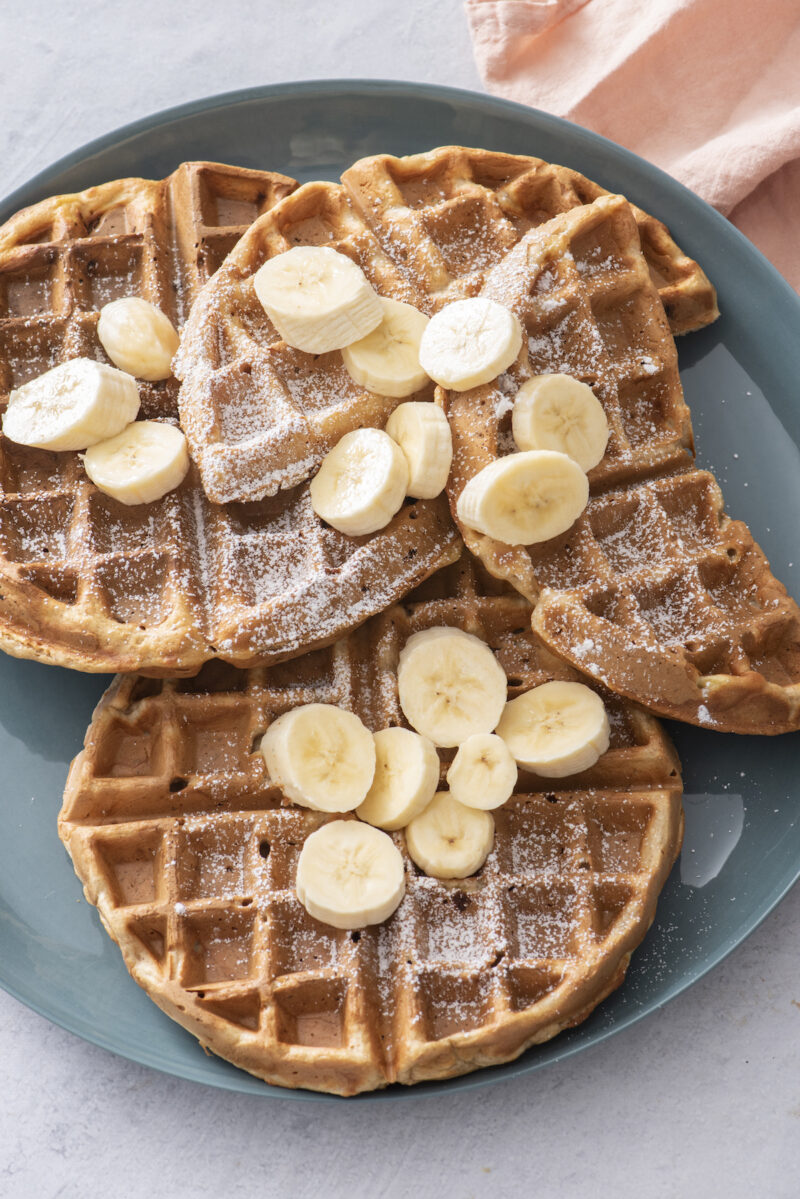 Banana Waffles - Weelicious