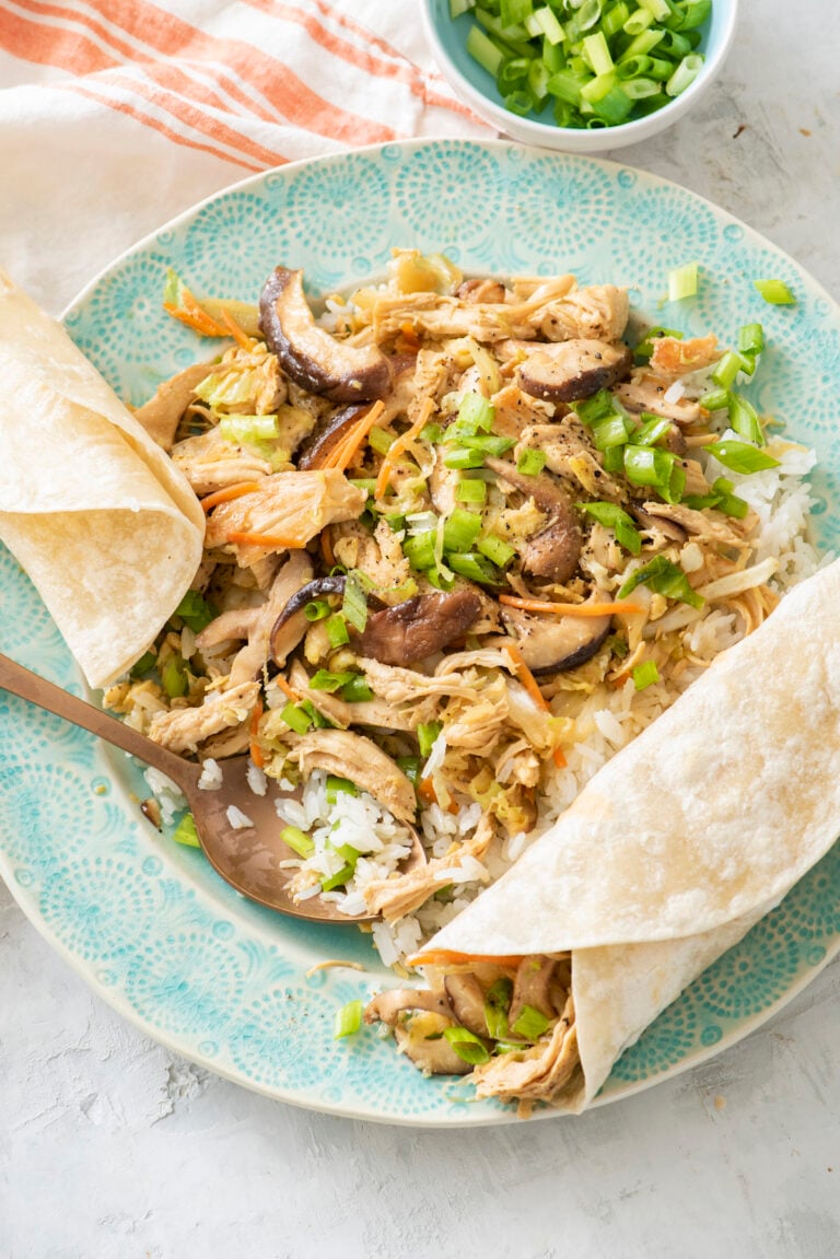 Mu Shu Chicken - Weelicious