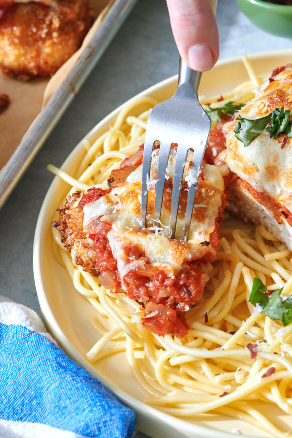 Crispy Chicken Parmesan - Weelicious