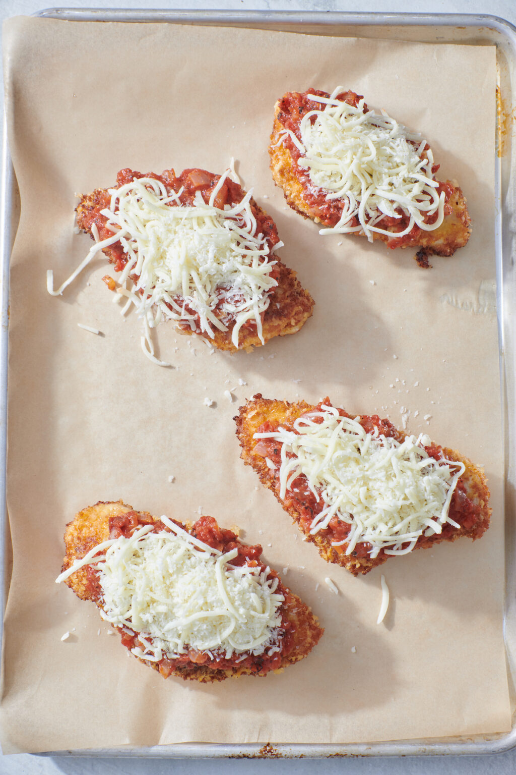 Crispy Chicken Parmesan - Weelicious