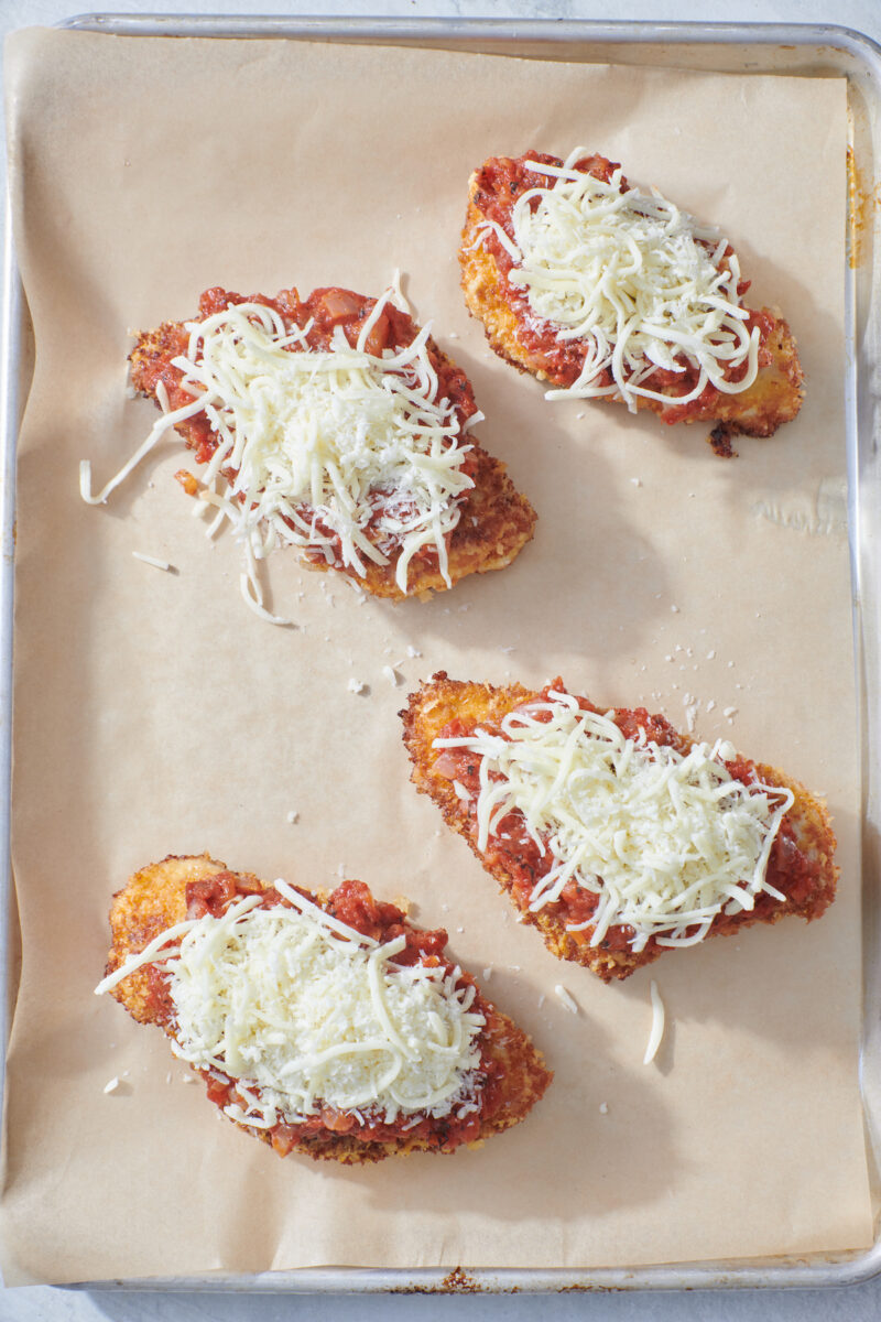 Crispy Chicken Parmesan - Weelicious