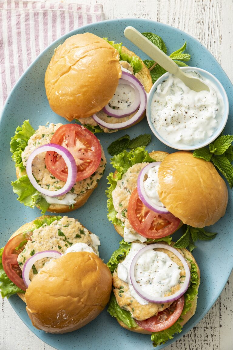 Middle Eastern Chicken Burgers - Weelicious