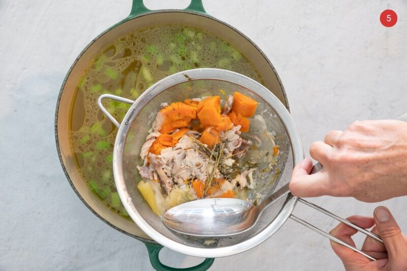 Pressure Cooker Chicken Soup with a Whole Chicken - Weelicious